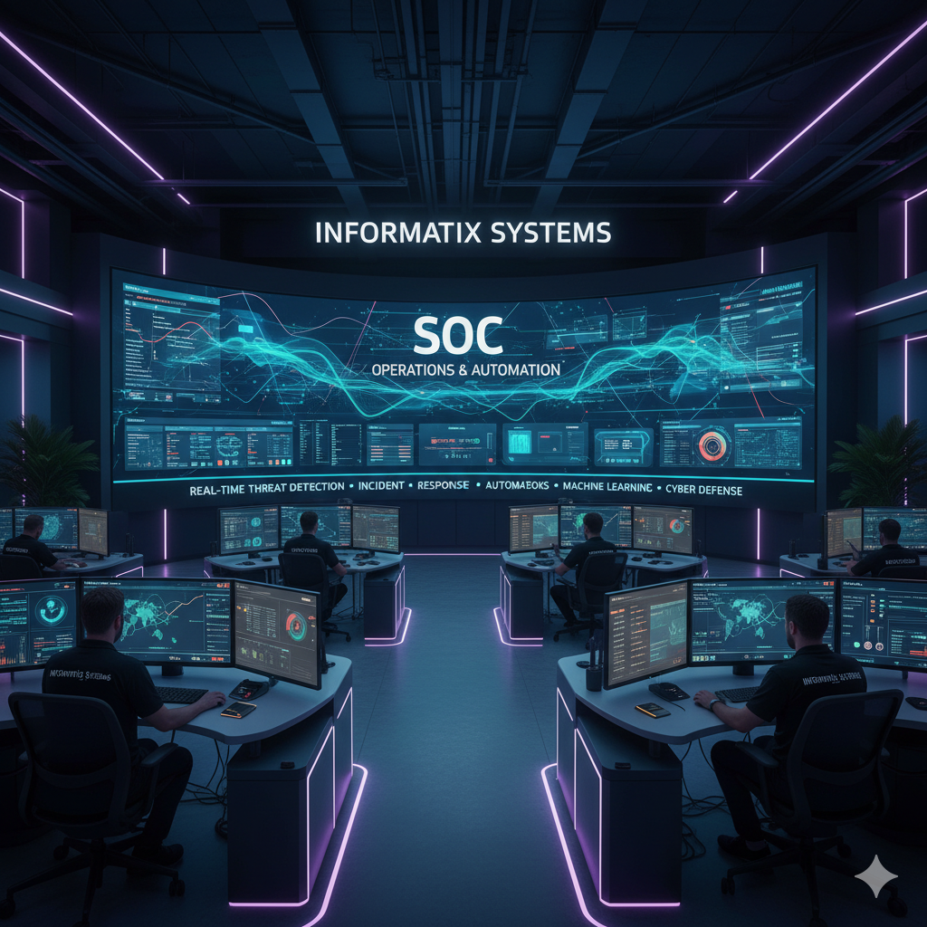 Informatix Systems SOC Operations & Automation | Cutting-Edge Cybersecurity Solutions